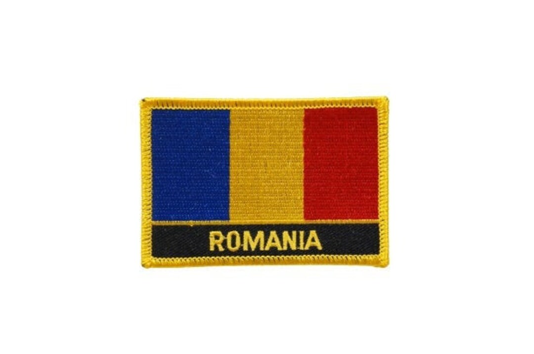 Romania Patch / Romania Flag Patch / Iron on or Sew On - Etsy