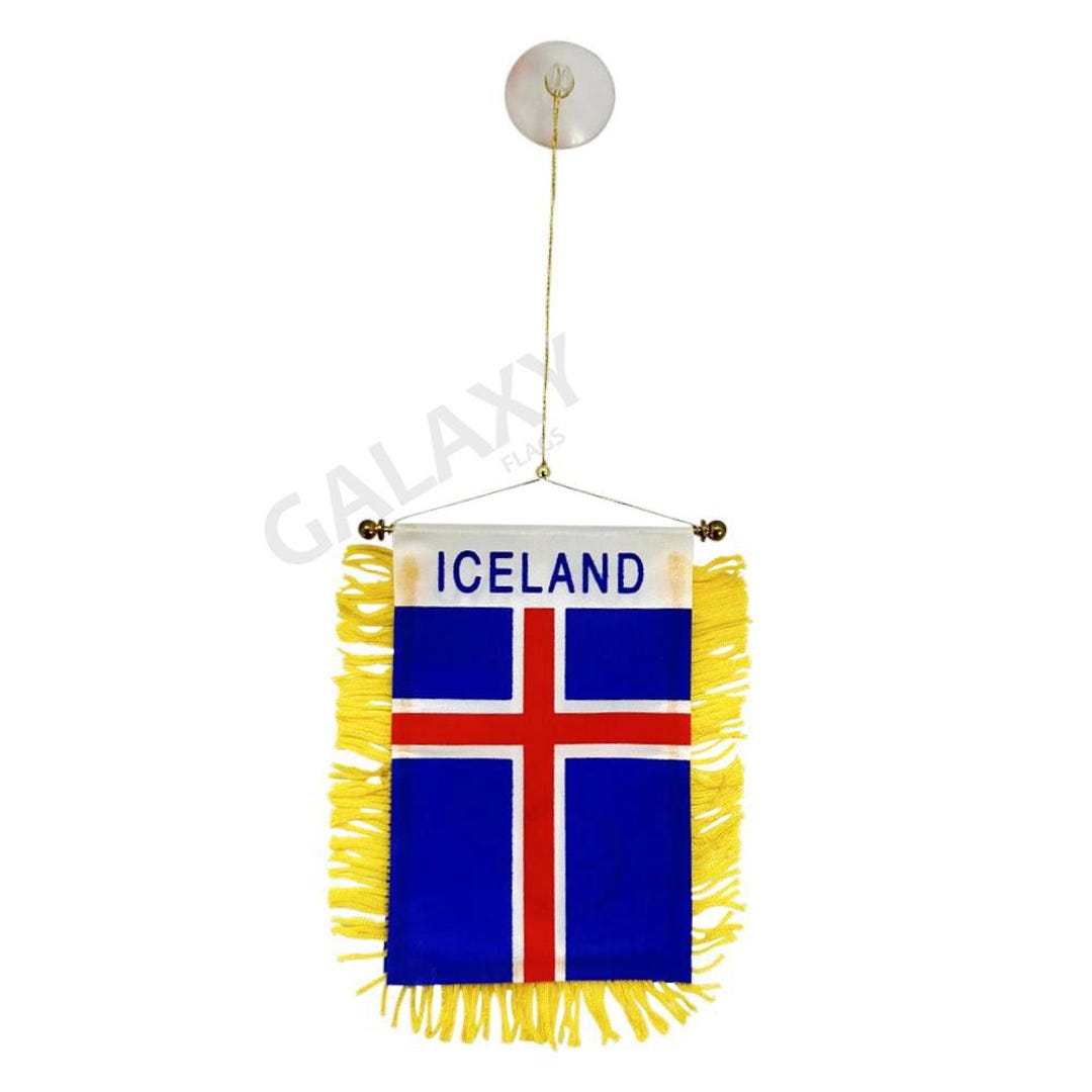 Iceland Mini Banner / Iceland Flag - Etsy