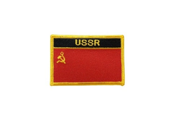 USSR Patch / USSR Flag Patch / Iron on or Sew On | Etsy