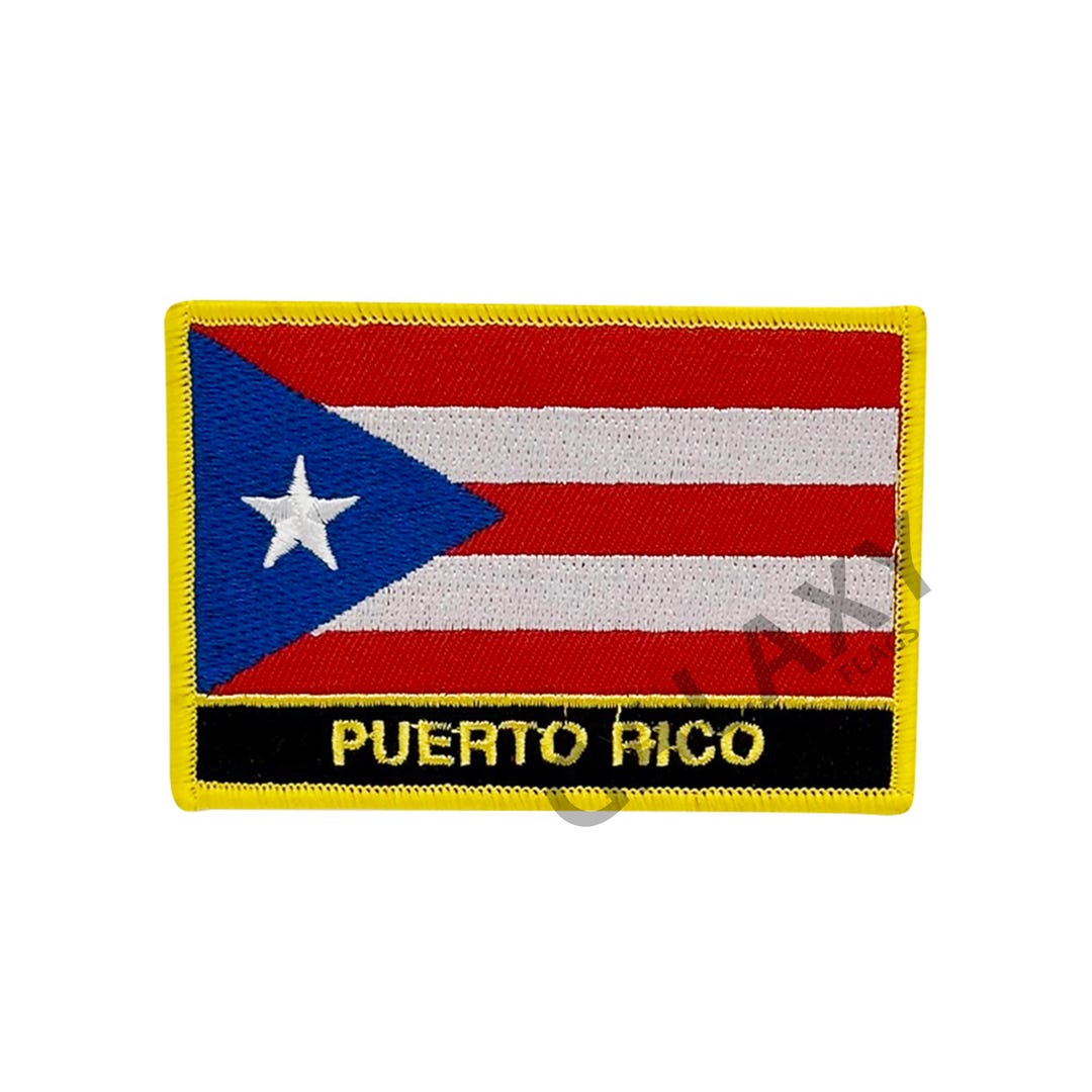 Puerto Rico Patch / Puerto Rico Flag Patch / Iron - on or Sew On - Etsy