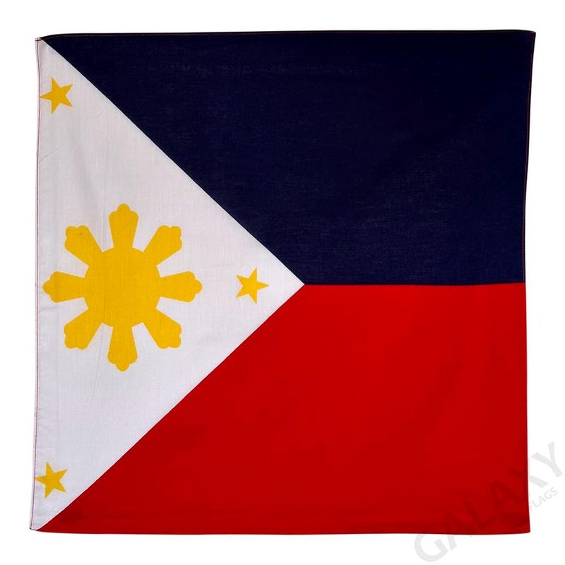 Philippine Flag Bandana - Etsy