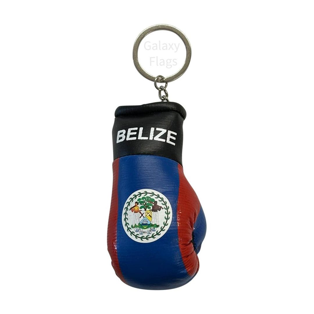 Belize Boxing Glove / Belize Flag / Mini Belize Flag Boxing Glove Key ...
