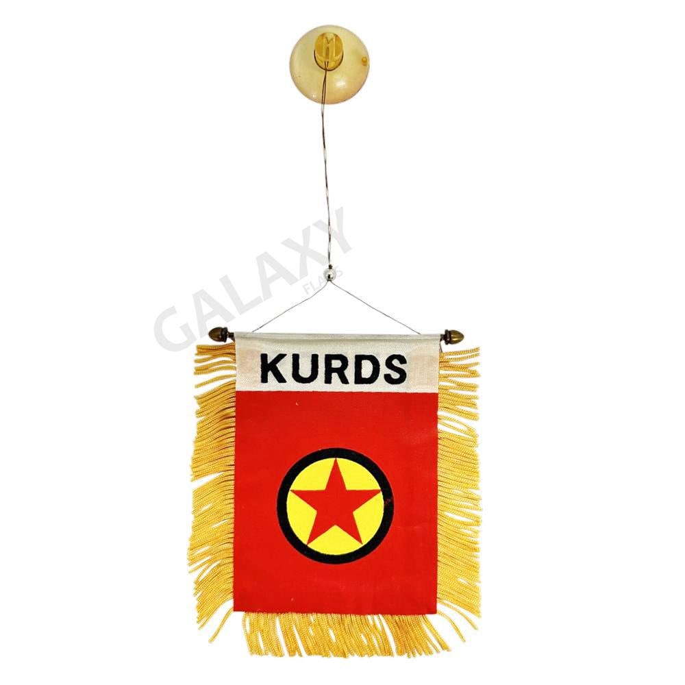 Kurds Mini Banner / Kurdistan Flag - Etsy