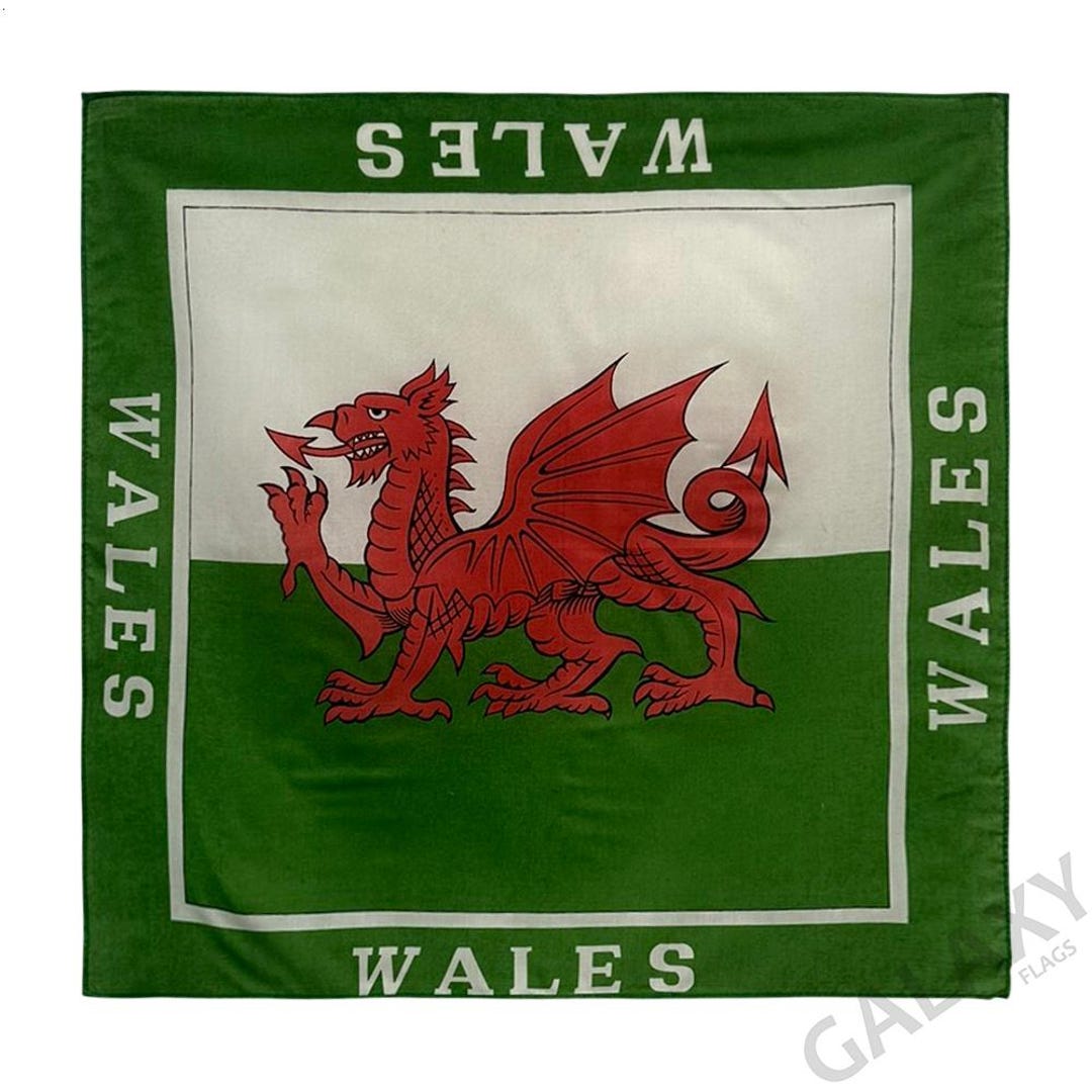 Wales Bandana / Wales Flag Bandana - Etsy