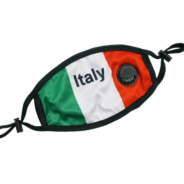 Italian Flag Face Mask - Etsy