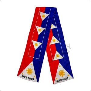 Philippines Scarf / Philippines Flag / Philippines Flag Scarves - Etsy
