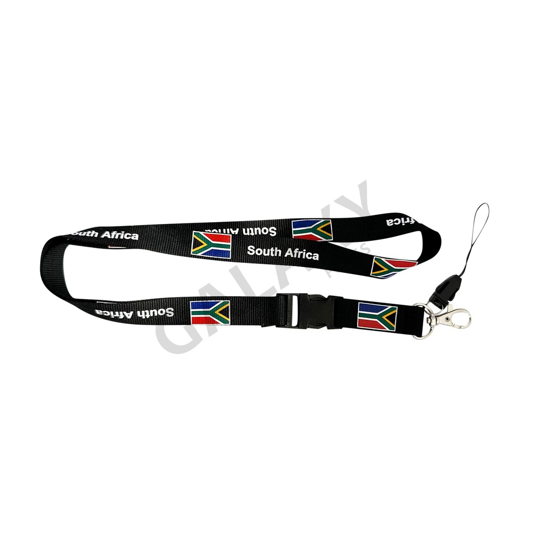 South Africa Lanyard / South Africa Flag Lanyard - Etsy