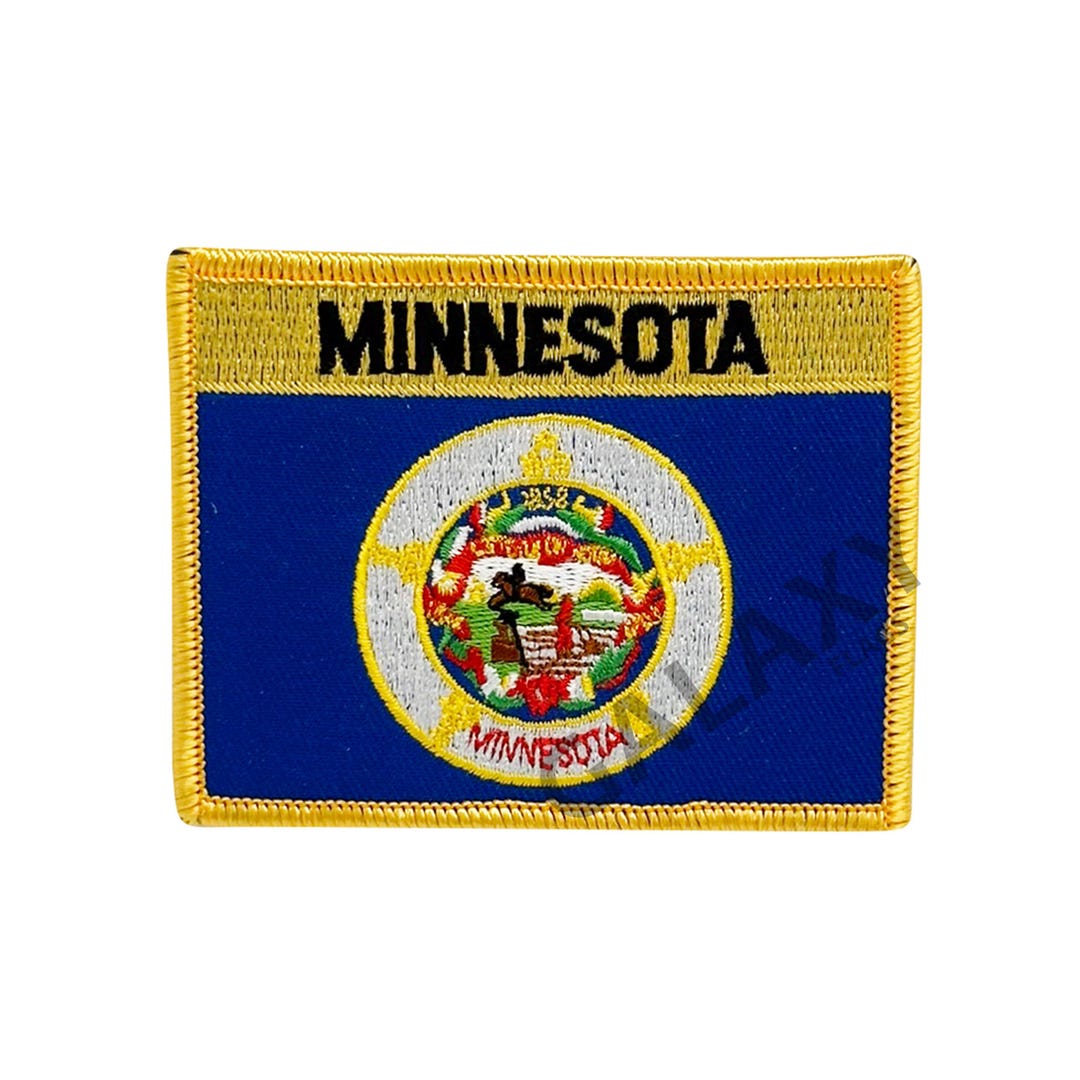 Minnesota Patch / Minnesota Flag Patch / Iron - on or Sew On - Etsy