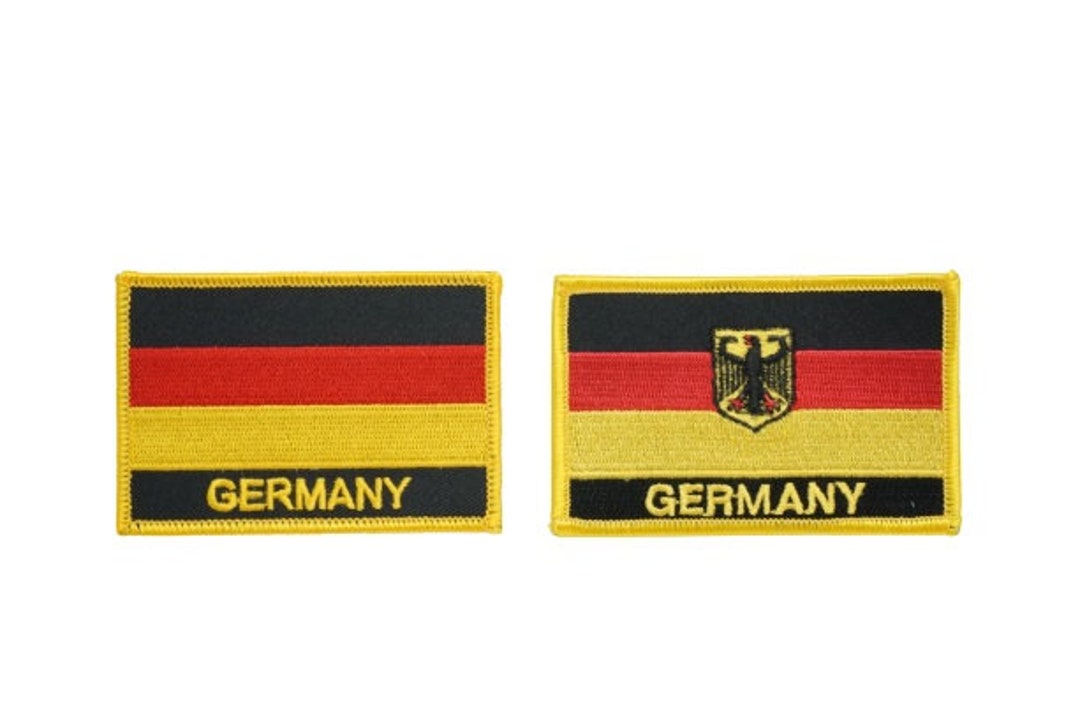 Germany Patch / Germany Flag Patch / Iron - on or Sew On - Etsy