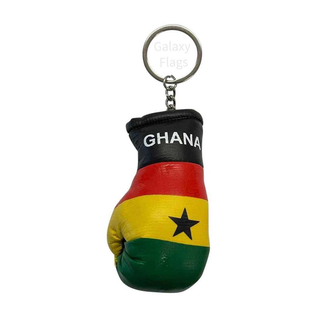 Ghana Boxing Glove / Ghana Flag / Mini Ghana Flag Boxing Glove Key ...