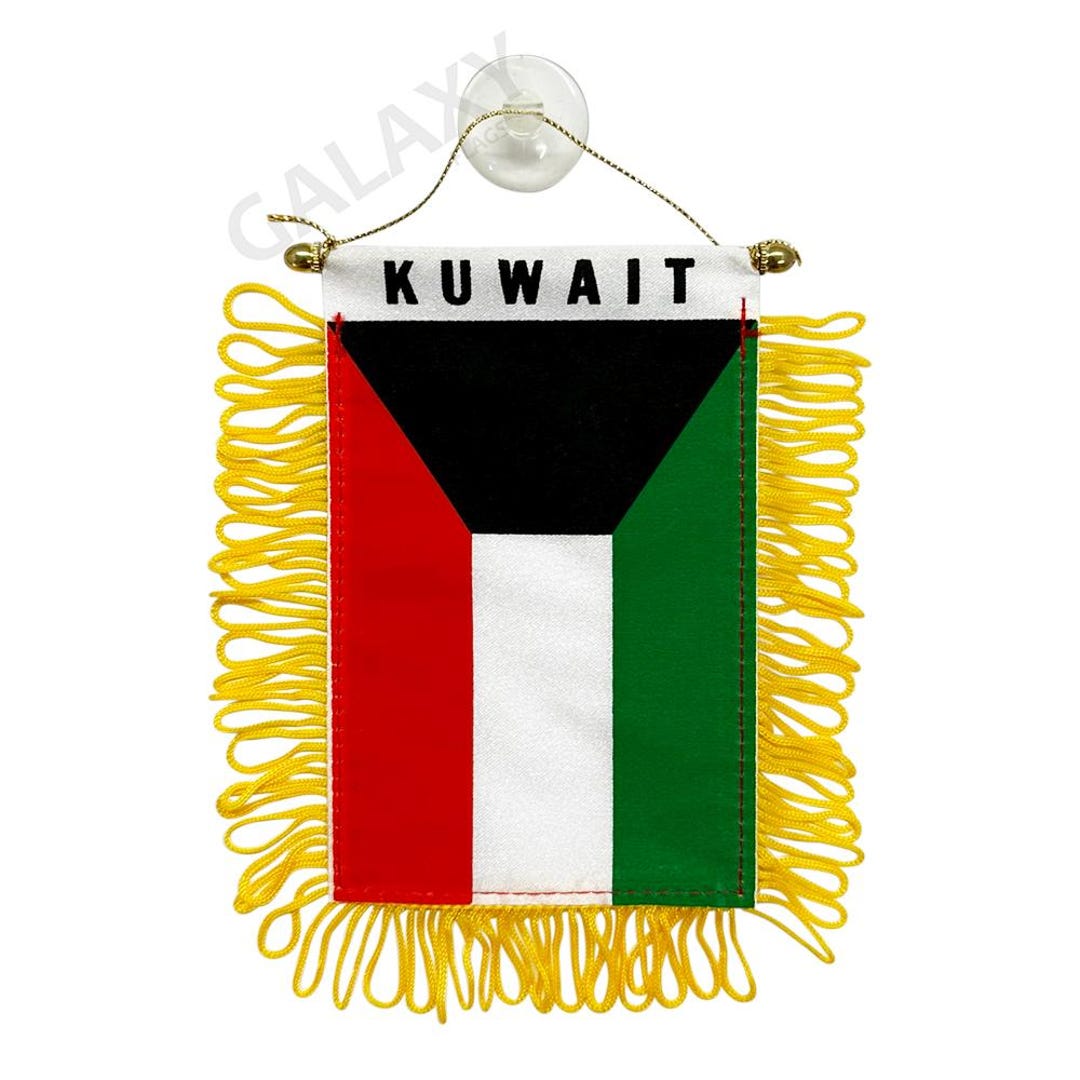 Kuwait Mini Banner / Kuwait Flag - Etsy