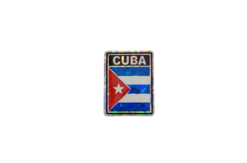 Cuba Sticker / Cuba Flag Sticker / "3x4" Cuba Sticker - Etsy