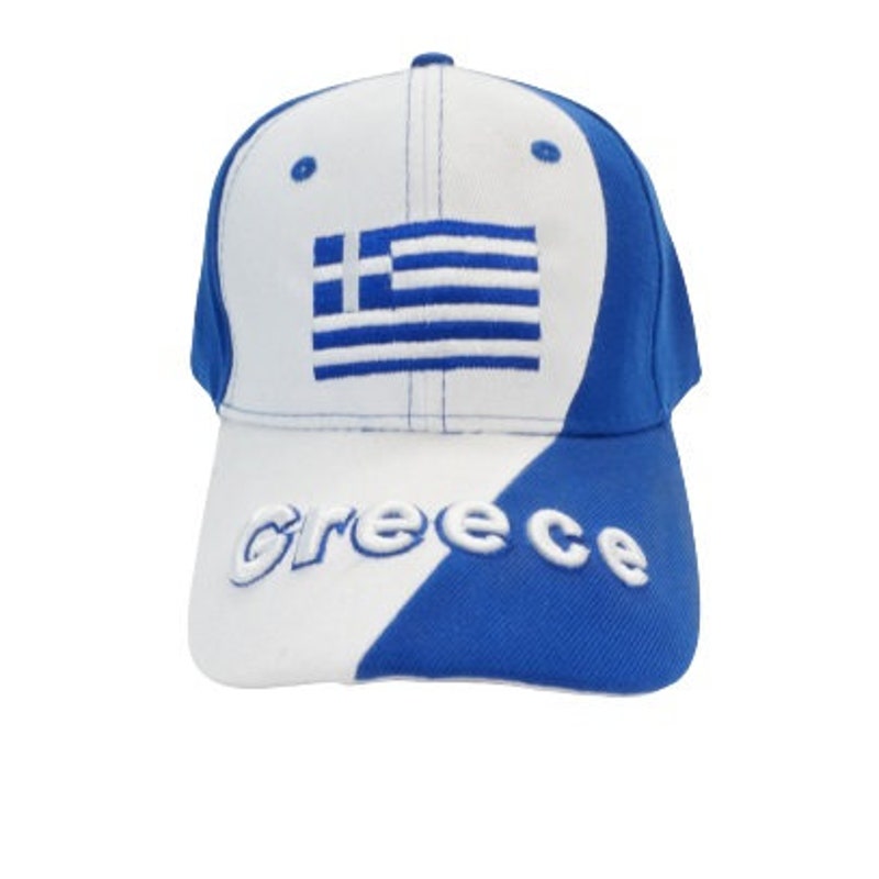 Greek Flag Baseball Hat - Etsy