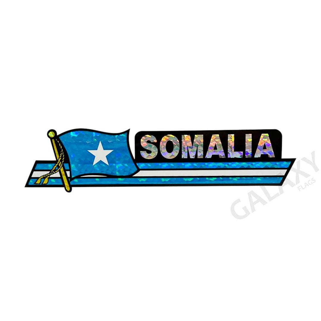 Somalia Bumper Sticker / Somalia Flag Sticker / "3 X 11 3/4" Somalia ...