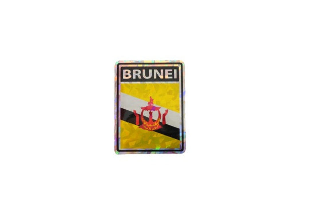 Brunei Sticker / Brunei Flag Sticker / 3x4 Brunei Sticker - Etsy México