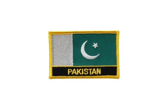 Pakistan Patch / Pakistan Flag Patch / Iron on or Sew On | Etsy