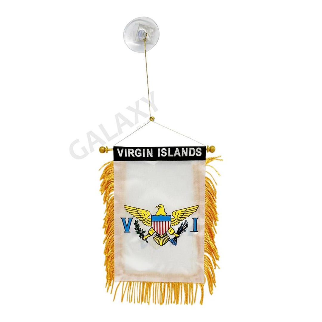 Virgin Islands Mini Banner / Virgin Islands Flag / Virgin Islands State ...