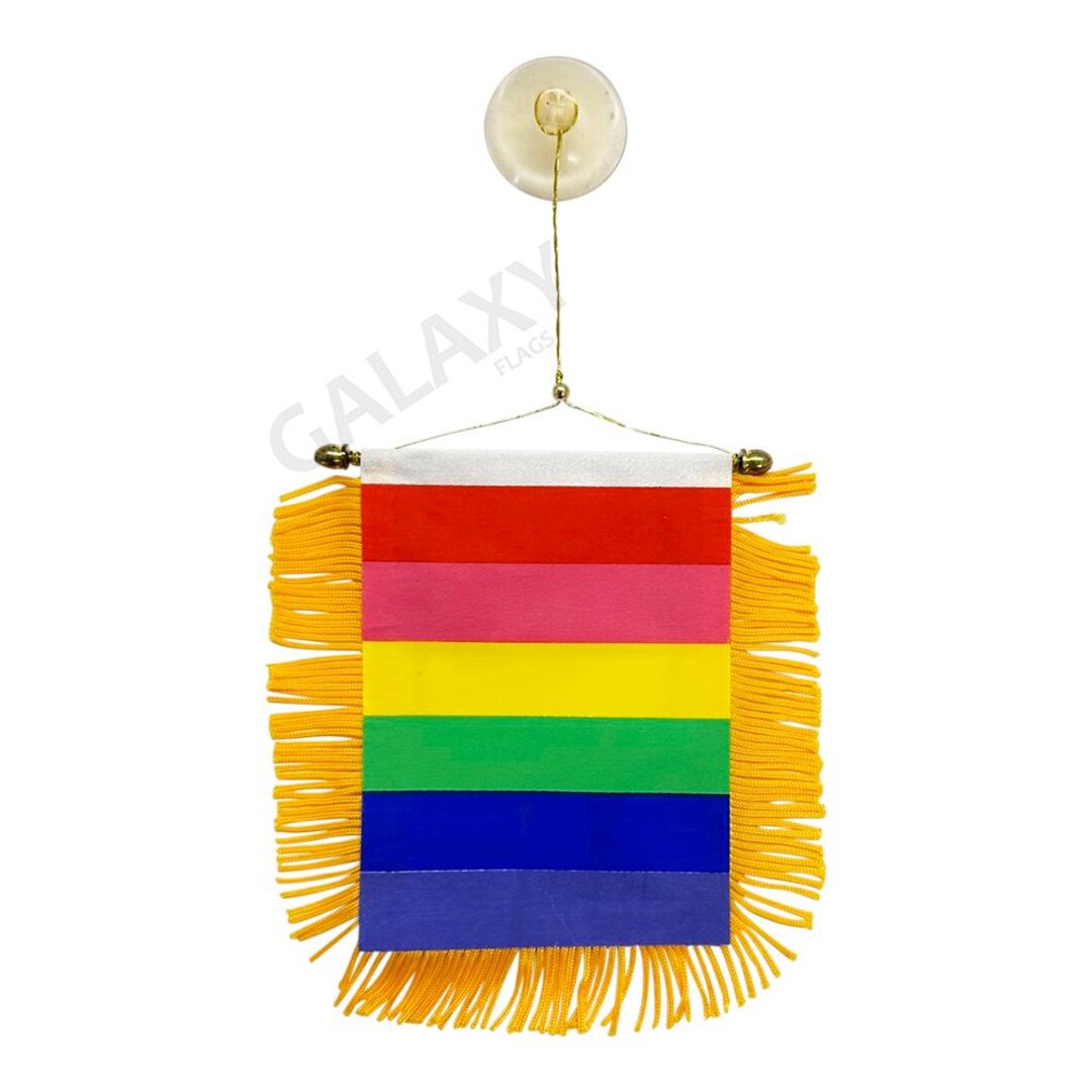 Rainbow Pride Mini Banner / Rainbow Pride Flag - Etsy