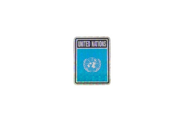 United Nations Sticker / United Nations Flag Sticker / "3x4" United ...