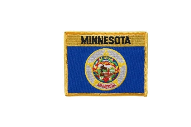 Minnesota Patch / Minnesota Flag Patch / Iron on or Sew On - Etsy