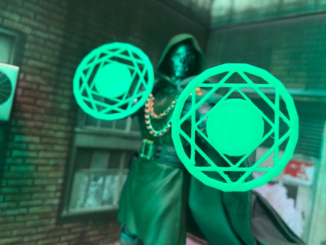 Doctor Strange Magic Symbol set of 2 PROP ONLY - Etsy