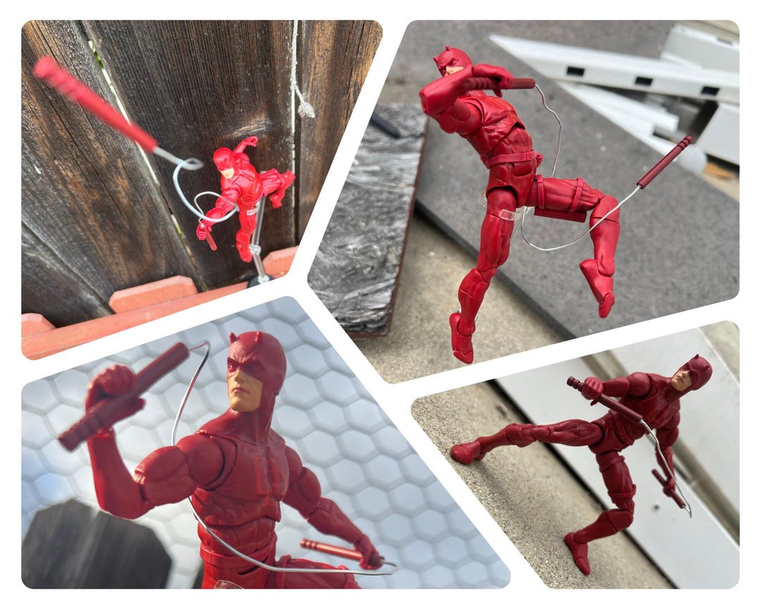 Daredevil Baton Stick Wire (set of 2) for Marvel Legends - Etsy
