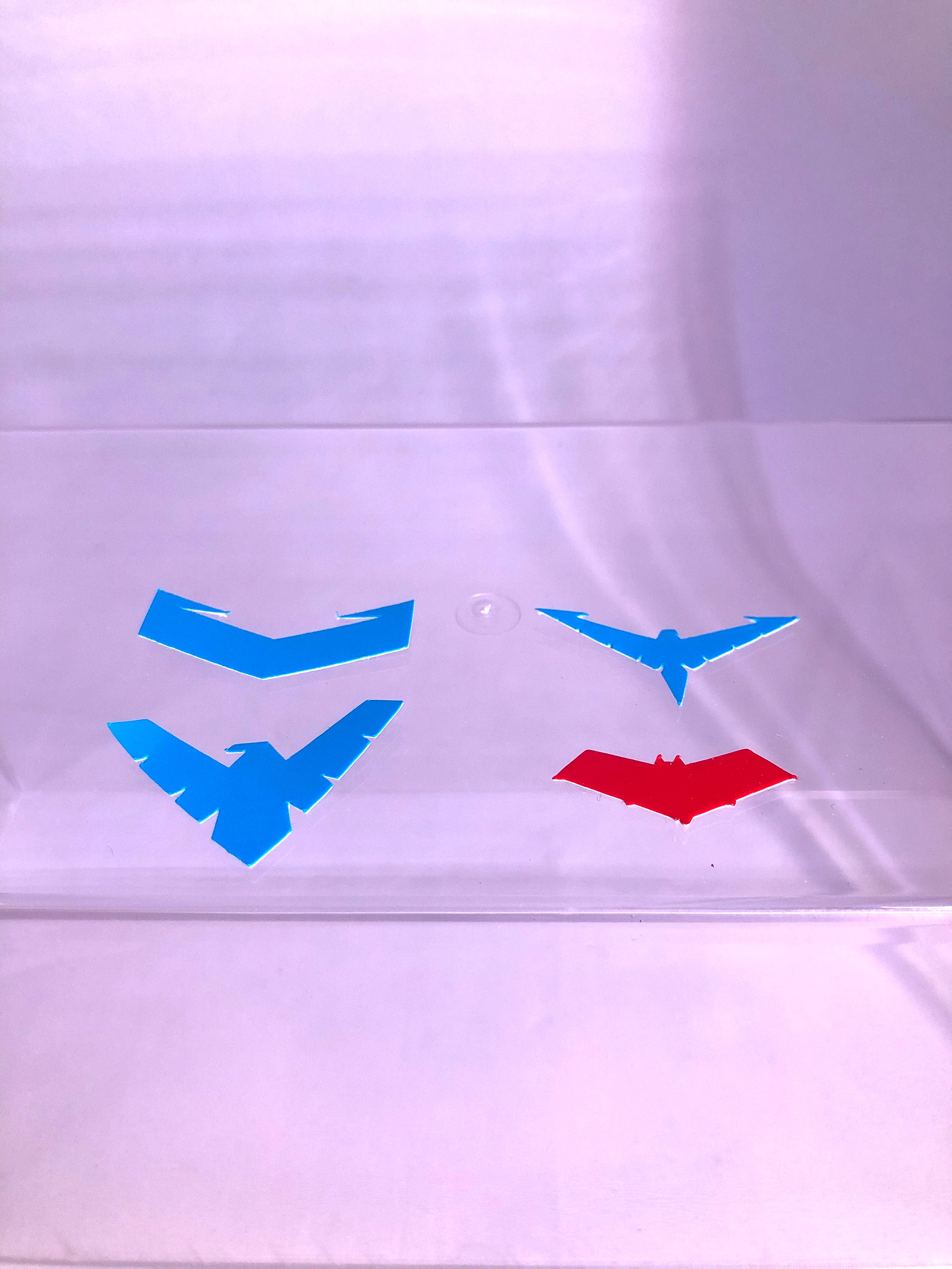 Nightwing Red Hood Decals PROP ONLY - Etsy