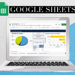 Basic Budgeting Tool Google Sheets - Etsy