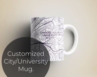 Personalized Map Mug | Etsy