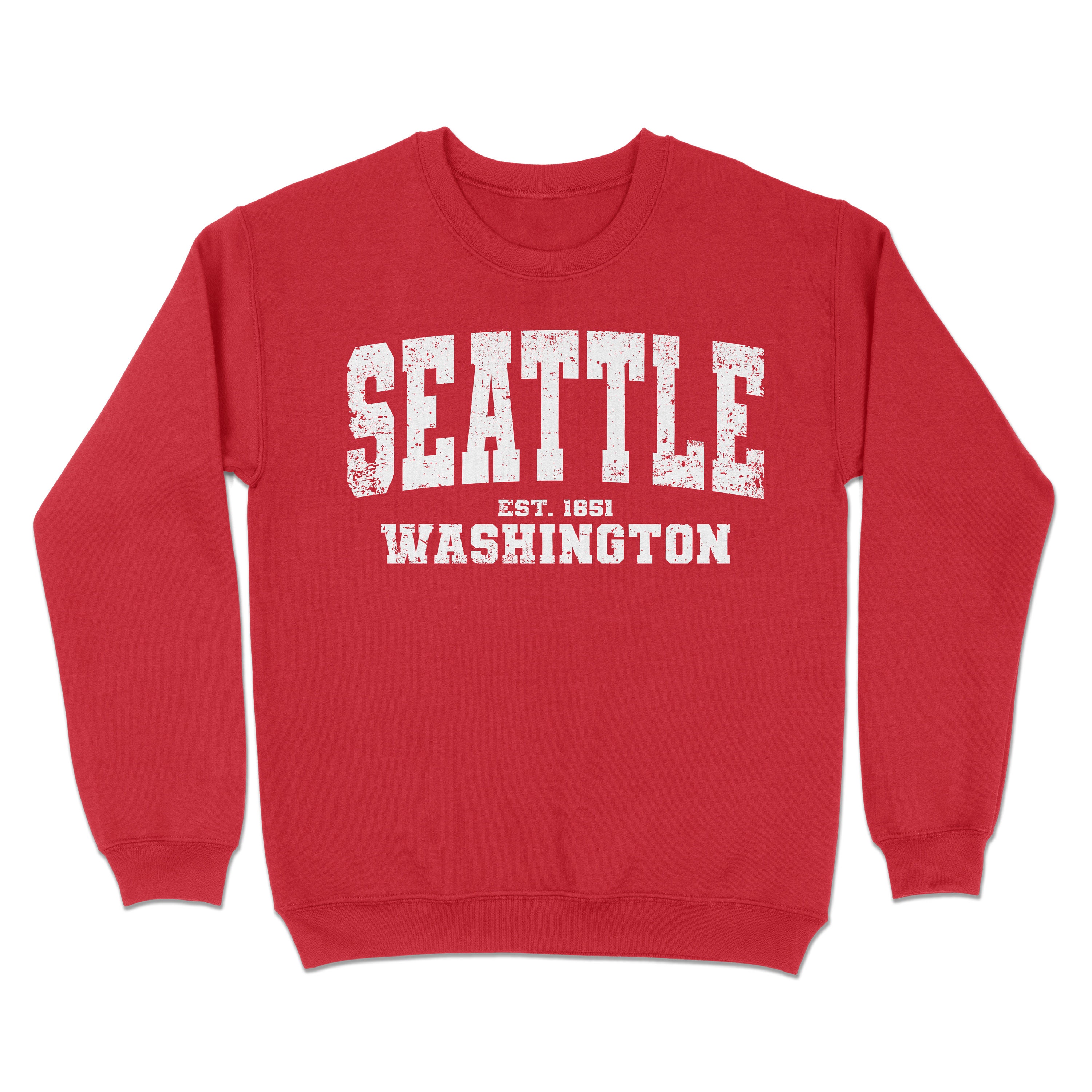 Seattle Washington Sweatshirt. Seattle WA Vintage Unisex | Etsy
