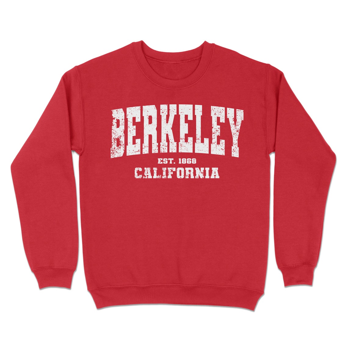 Berkeley, California Sweatshirt. Berkeley, CA Vintage Unisex Crewneck ...