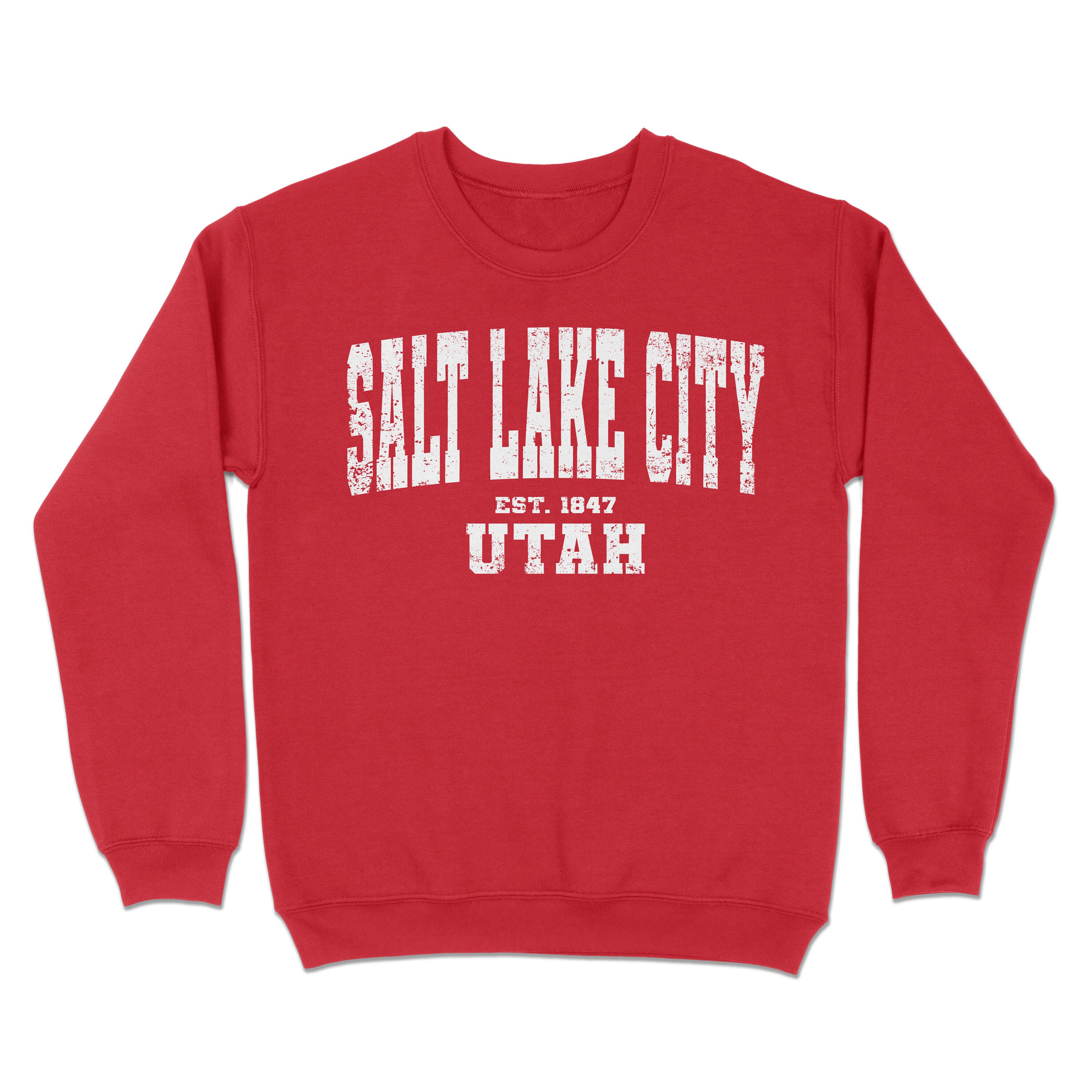 Salt Lake City, Utah Sweatshirt. Salt Lake City, UT Vintage Unisex ...