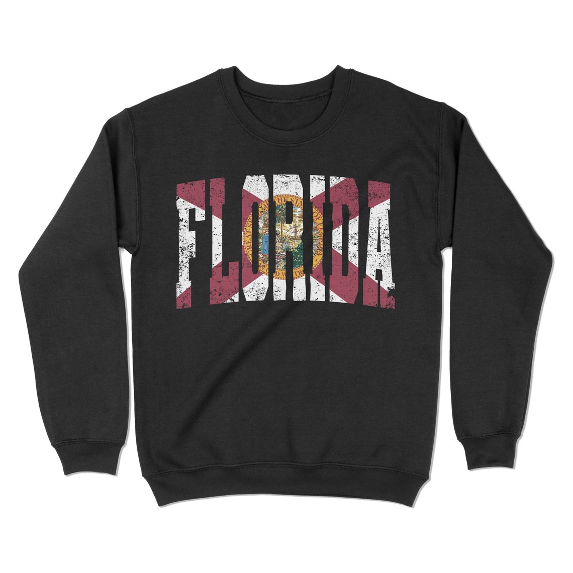 Florida Flag Vintage Distressed Floridasweatshirt | Tallahassee ...