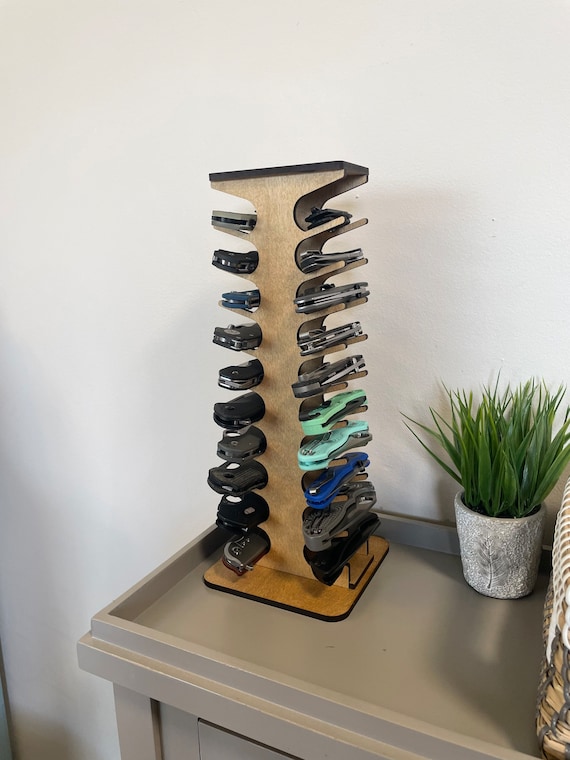 EDC Knife Display mega Tower Knife - Etsy