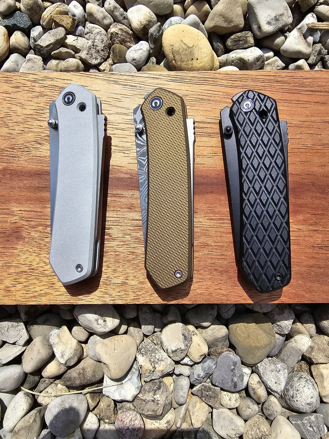 Linerless Knife Scales for Civivi Vision FG Machined 6061 Aluminum ...
