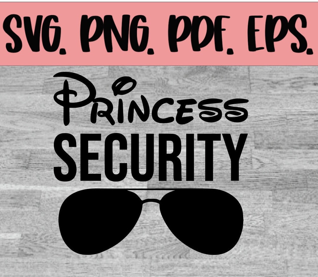 Princess Security Cut File! - Etsy