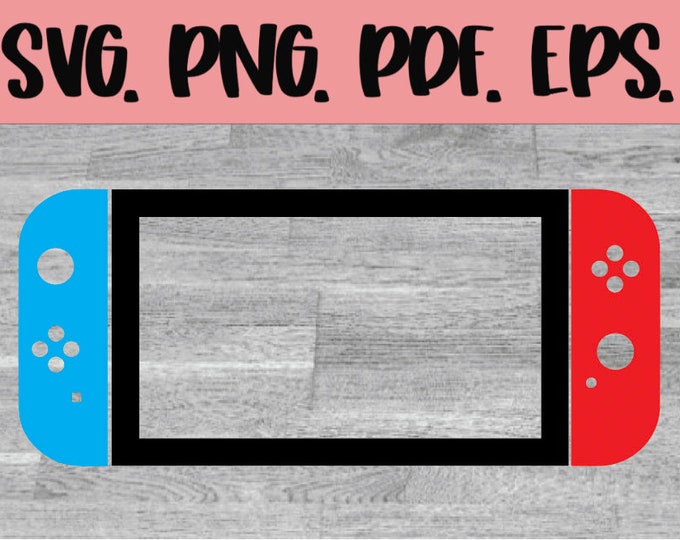 Nintendo Switch Video Game Logo Sign 7.5in 3D Printed, Man Cave, Game ...