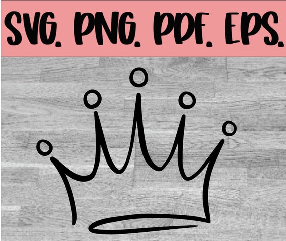 Crown Cut File - Etsy