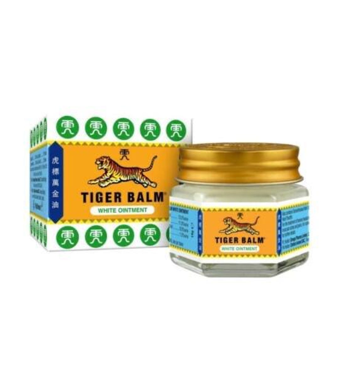 1 X 19g Pots Tiger Balm White Ointment - Etsy