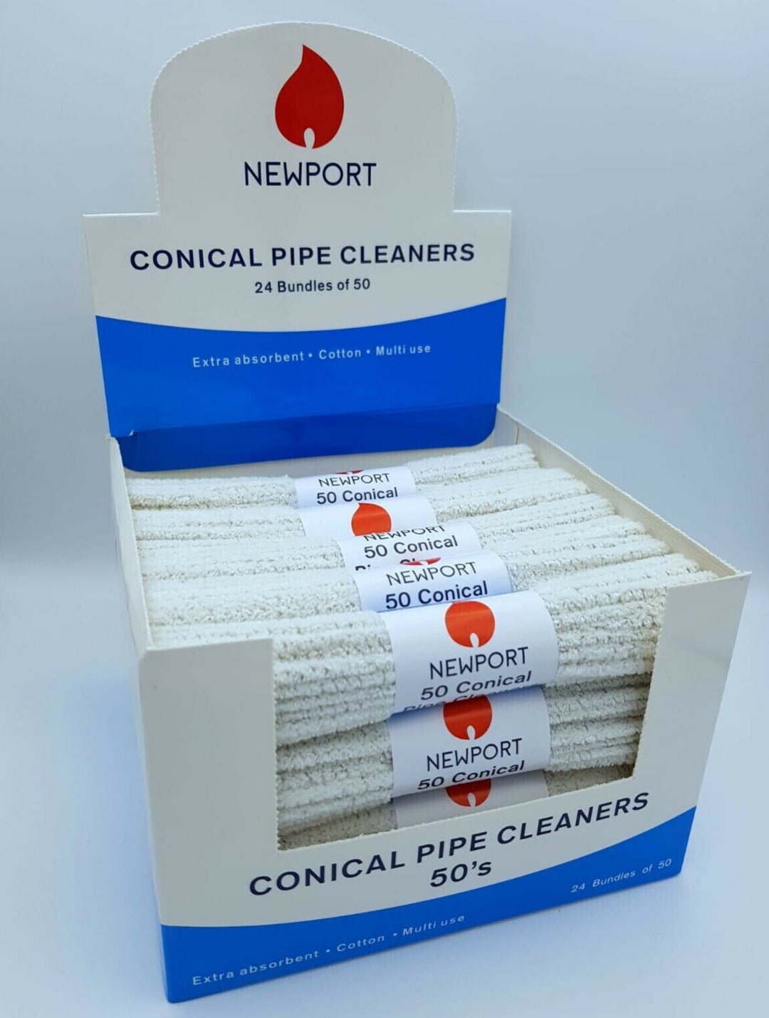 5 X Newport White Pipe Cleaners for Multi-purpose Cotton Conical - Etsy