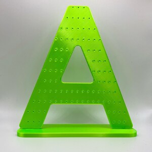 Custom Alphabet Letter Earring Stand - Great Gift - Earring Holder ...