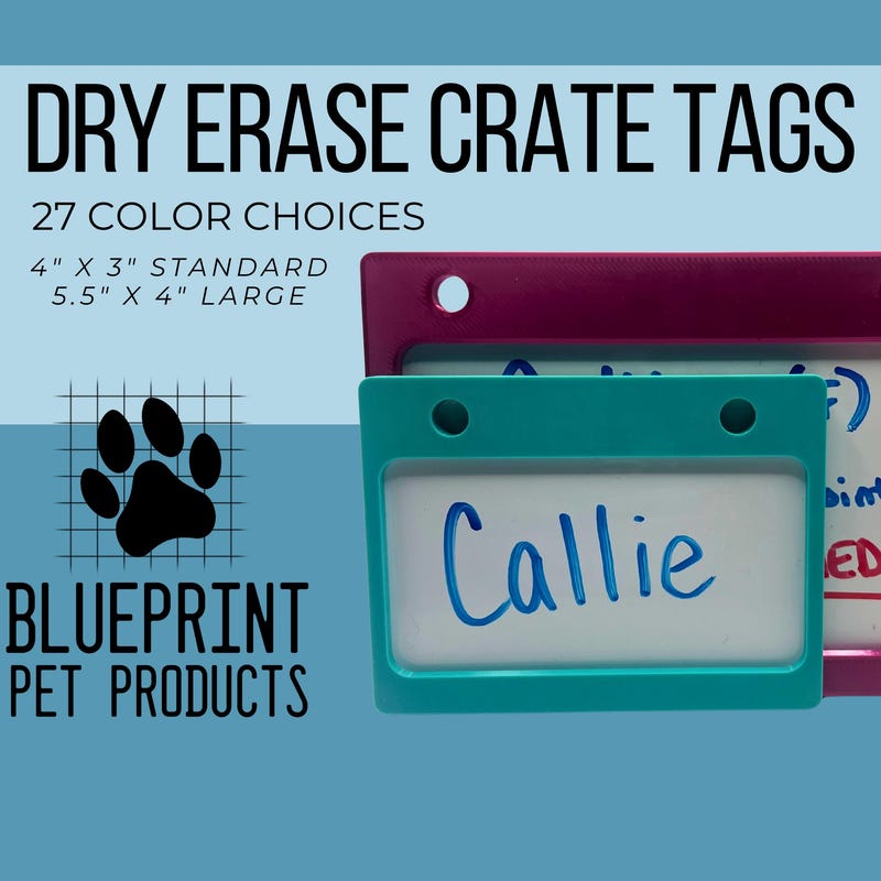 Dog Id Tag for Kennel - Etsy
