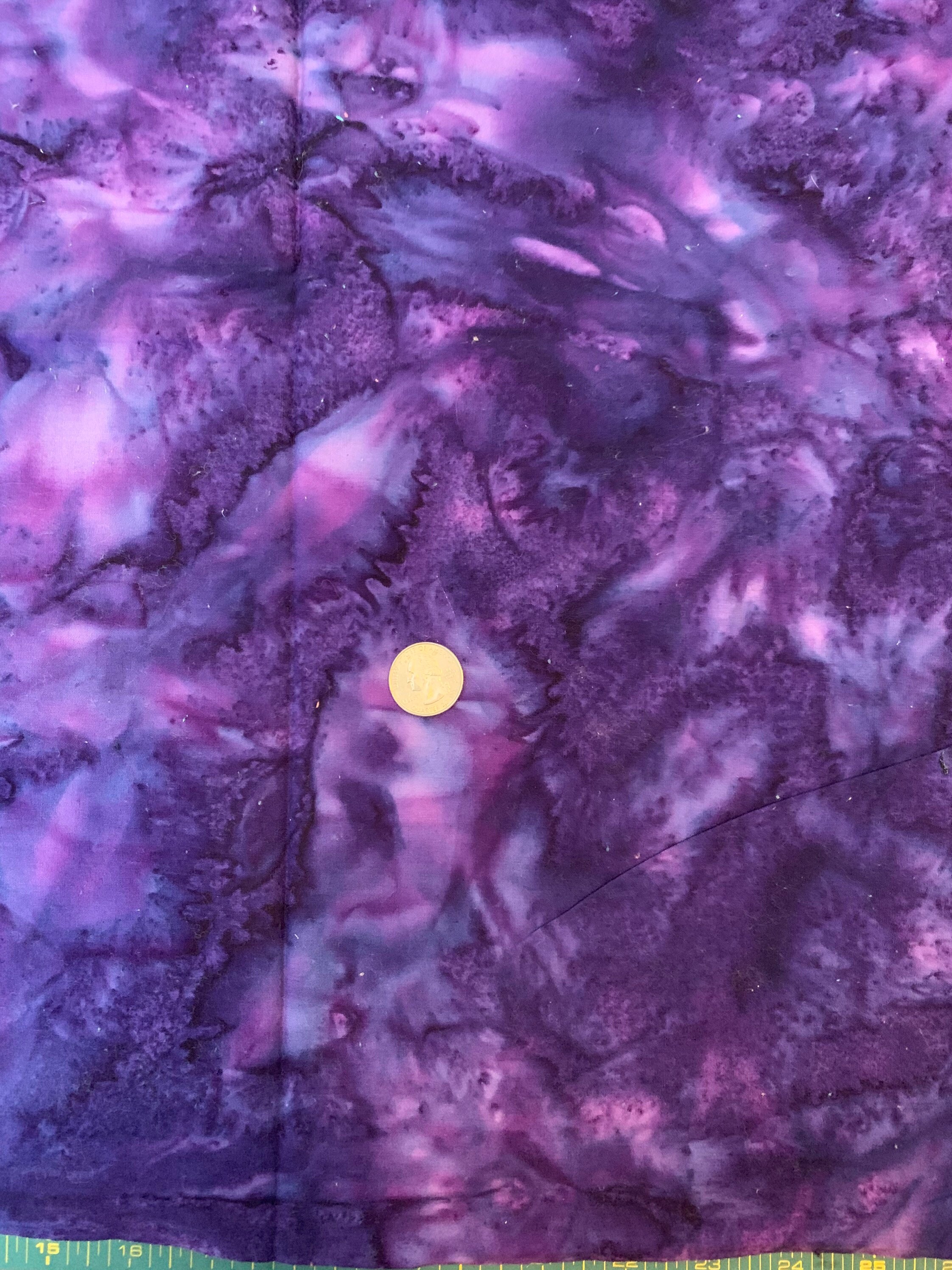 Hoffman Batik Purple Quilting Fabric | Etsy