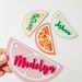 Fruit Slices Name Tags / Wooden Name Tags / Lemon Lime Name Tags ...