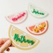 Fruit Slices Name Tags / Wooden Name Tags / Lemon Lime Name Tags ...