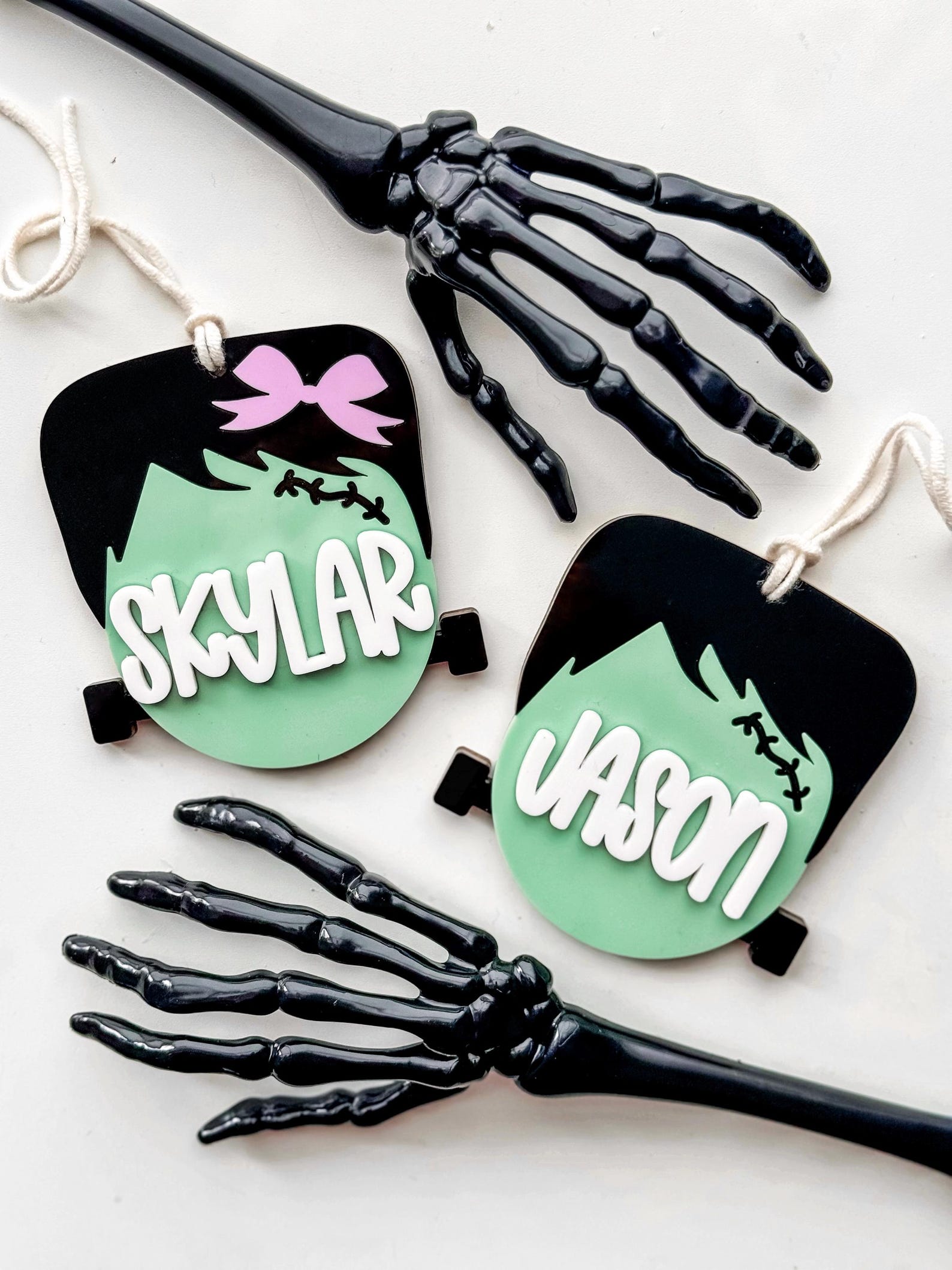 Halloween Basket Tags / Frankenstein Name Tags / Boo Basket Tags ...