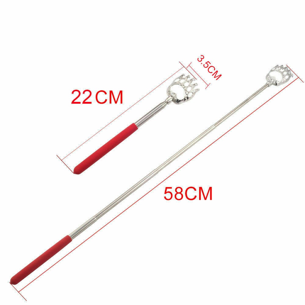 Extendable Portable Metal Back Scratcher Telescopic Extendable Claw ...