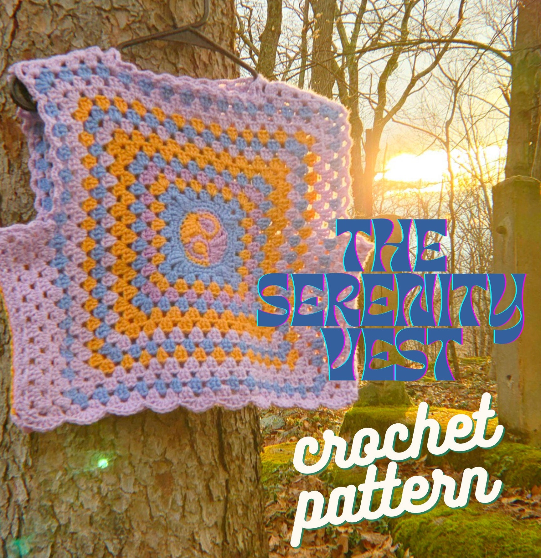 Serenity Vest - Yin Yang CROCHET PATTERN - Etsy