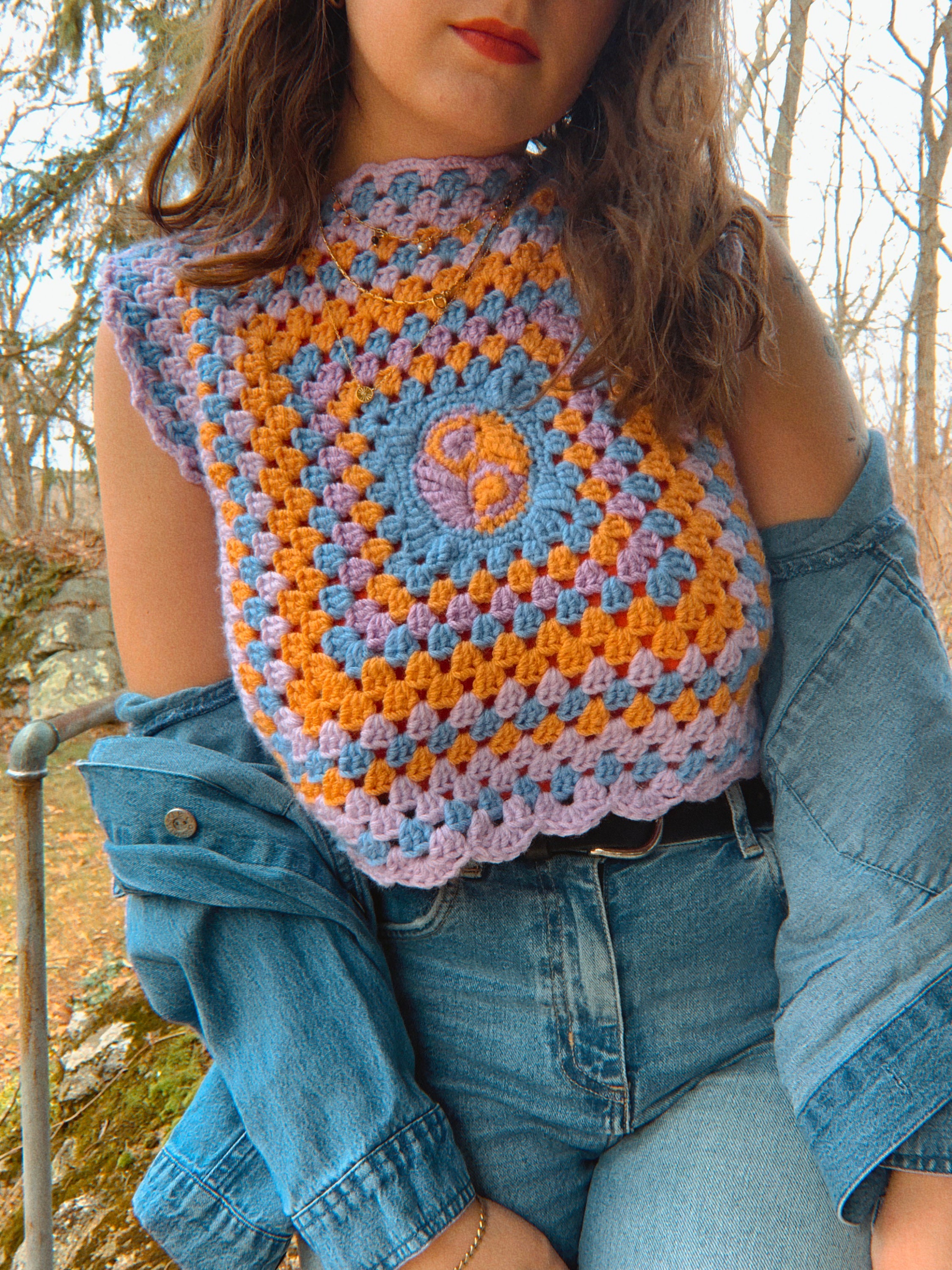 Serenity Vest - Yin Yang CROCHET PATTERN - Etsy