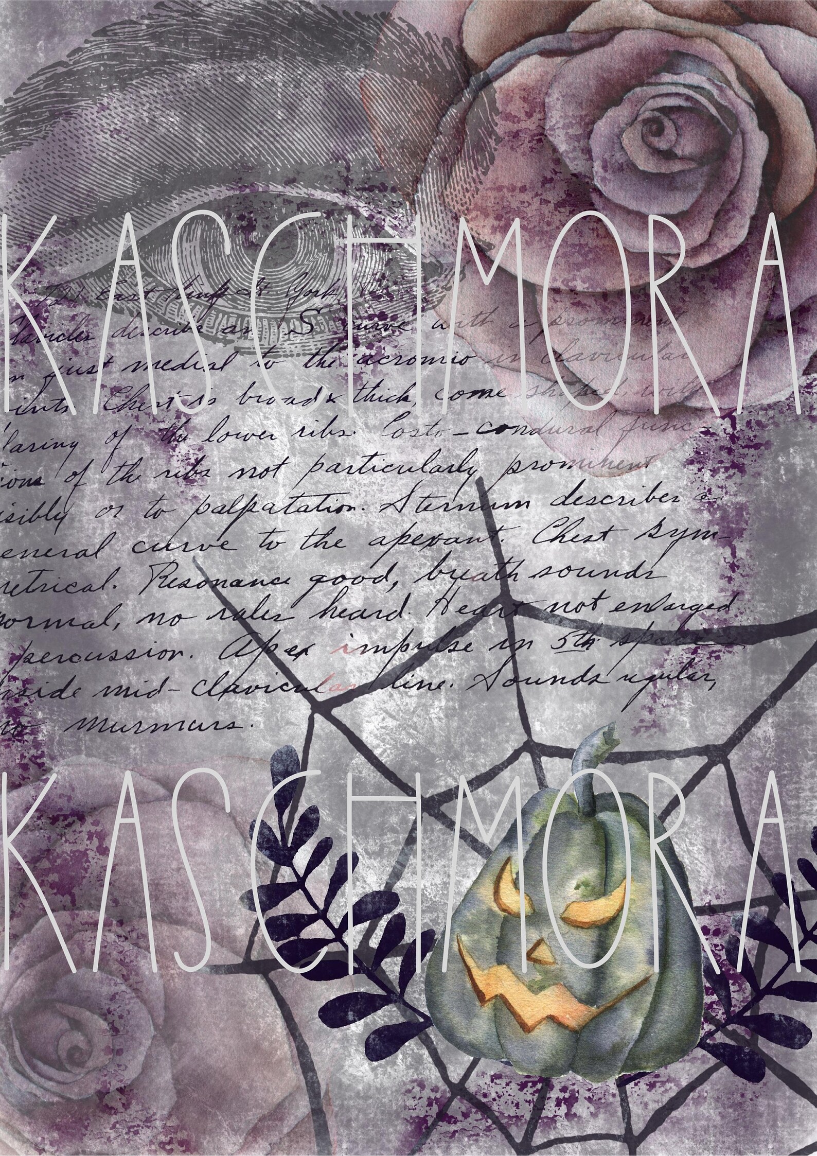 Halloween Digital Scrapbook Paper, Fall Background Collage Paper ...